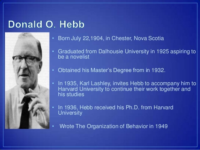 Donald O Hebb - Alchetron, The Free Social Encyclopedia