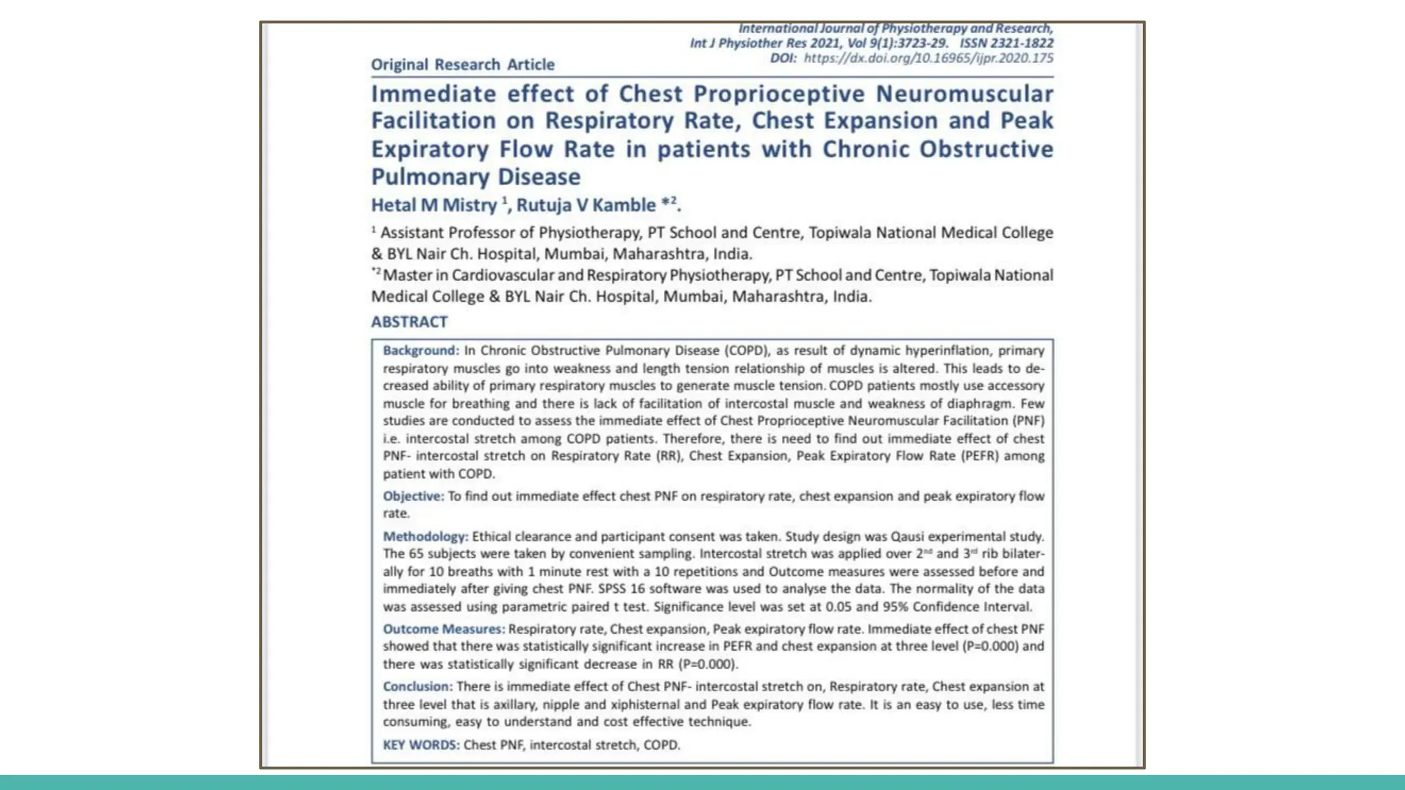 Neurophysiological Facilitation of Respiration (Chest PNF).pdf