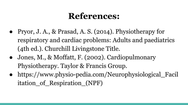 Neurophysiological Facilitation of Respiration (Chest PNF).pdf ...