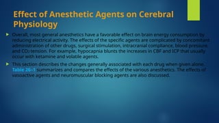 Neurophysiology & Anesthesia anesthesiology | PPT