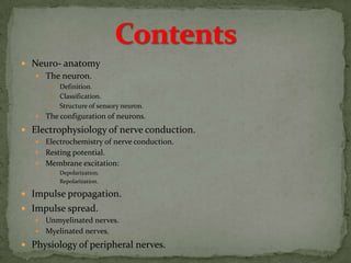 Neurophysiology kritika | PPTX