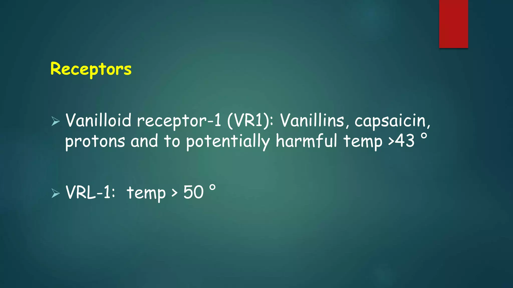 Neurophysiology of pain | PPTX | Brain and Nervous System Disorders ...