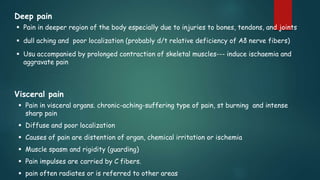 Neurophysiology of pain | PPTX