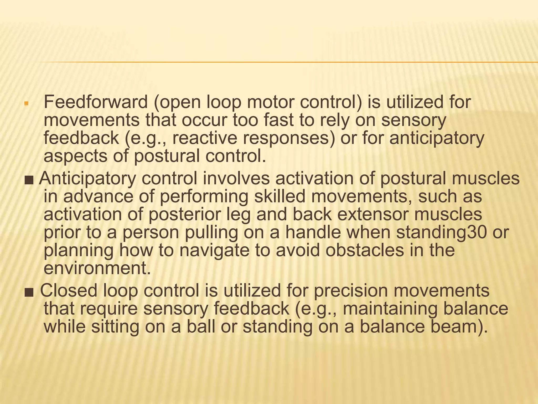 Neurophysiology of balance | PPTX
