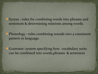 Neurophysiology of language | PPT