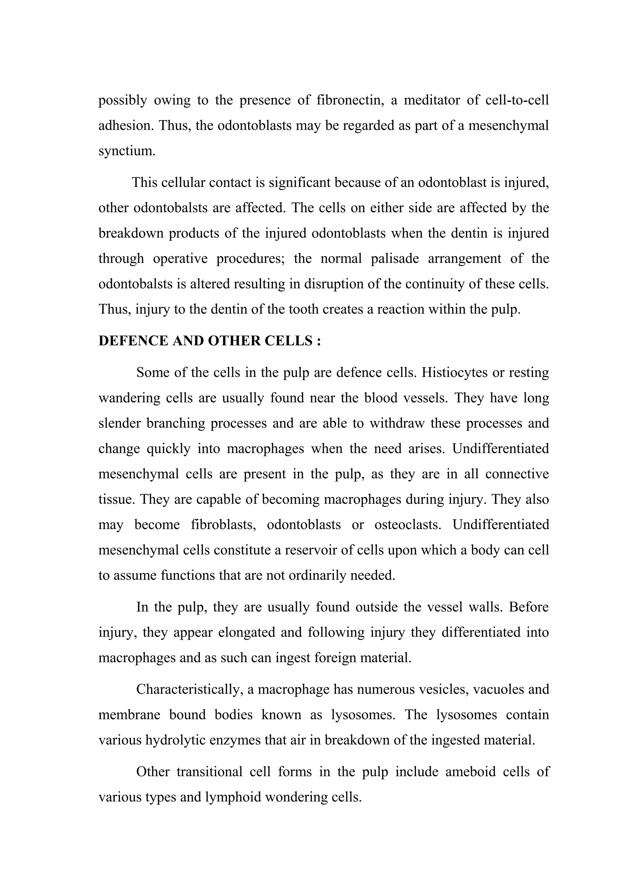Neurophysiology of pulp | DOC