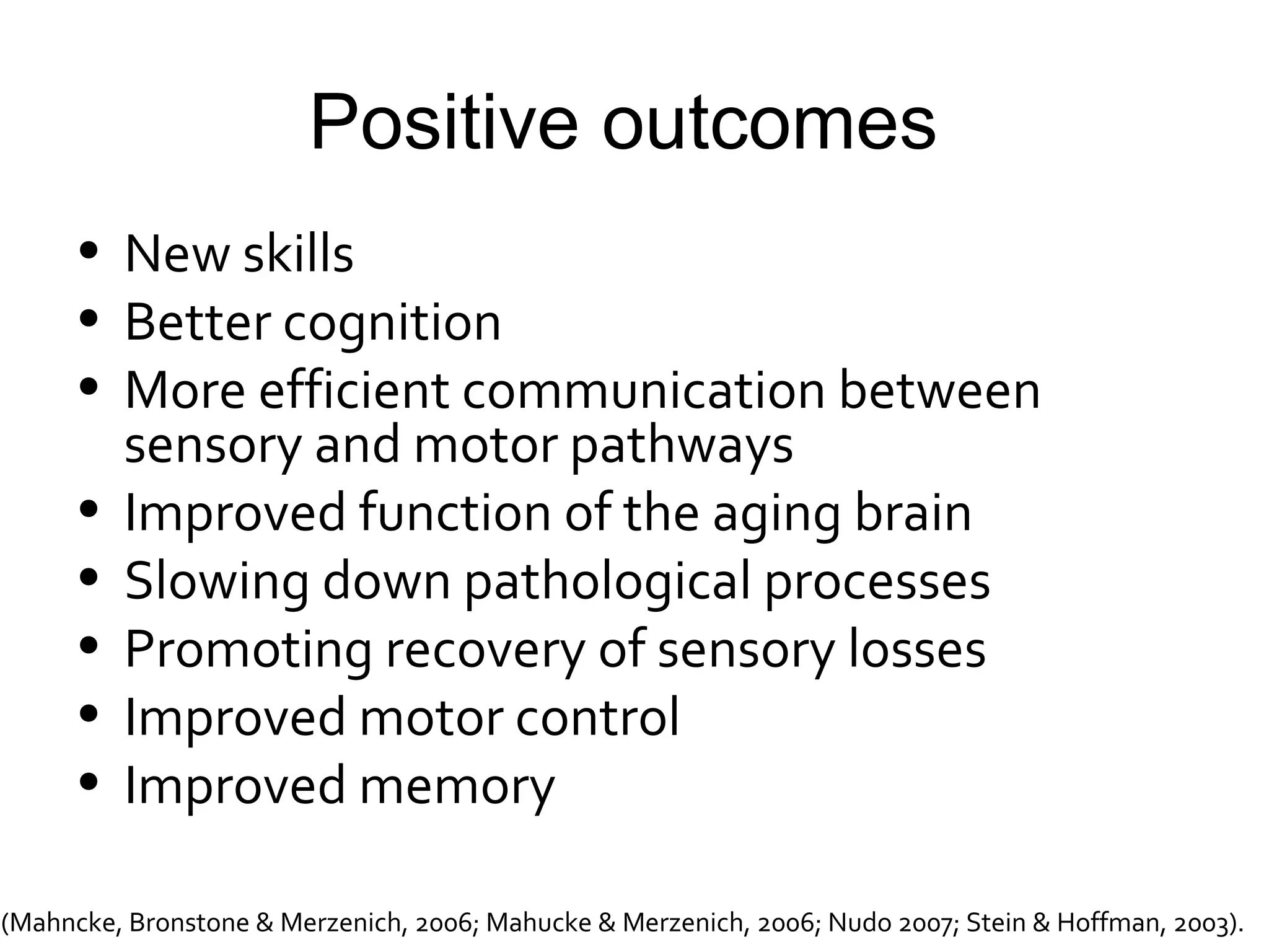 Neuroplasticity | PPT