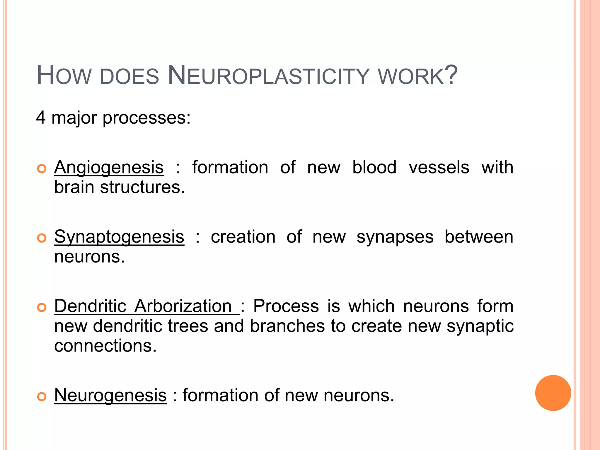 Neuroplasticity | PPTX | Brain and Nervous System Disorders | Diseases ...