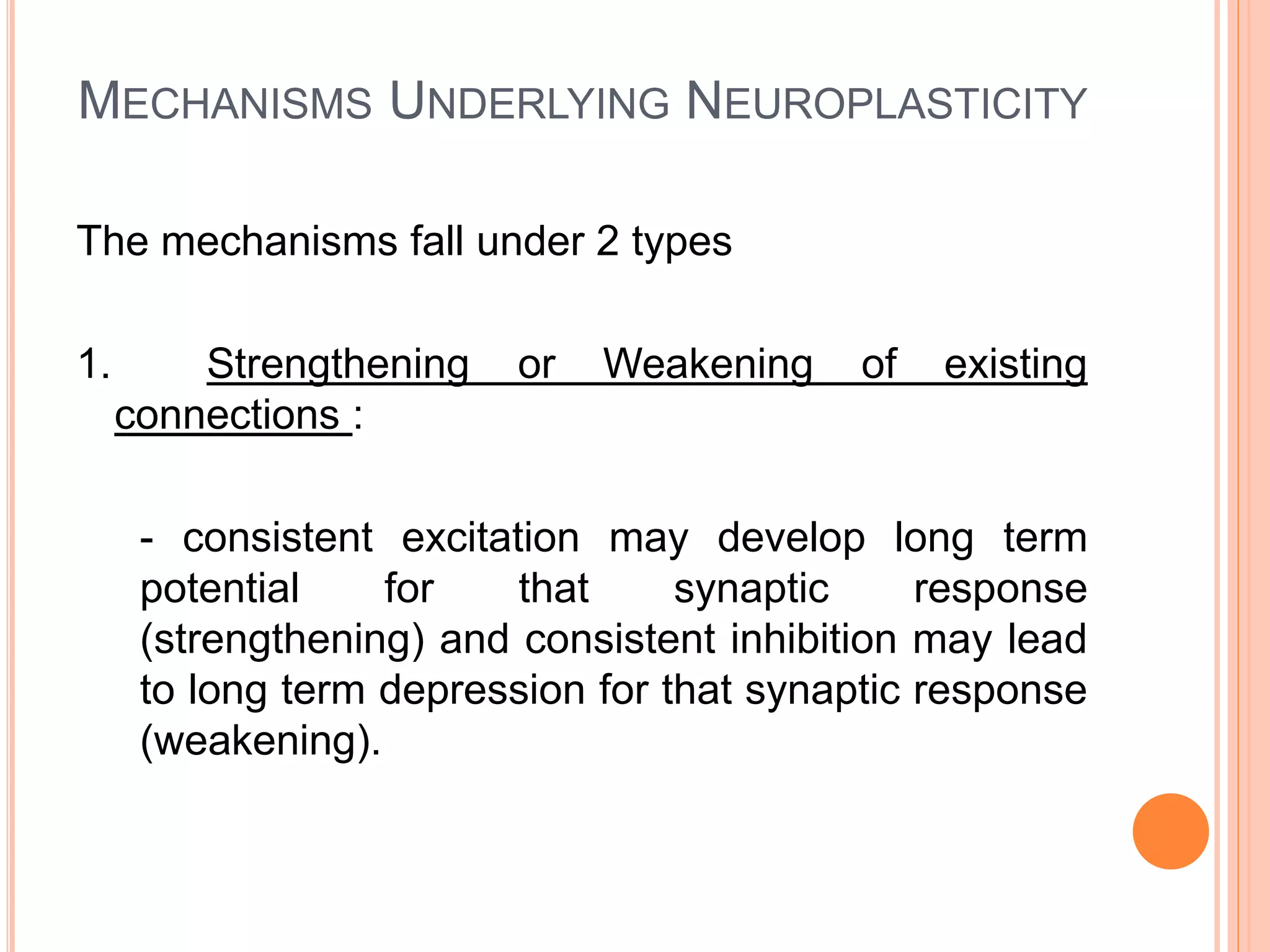 Neuroplasticity | PPTX