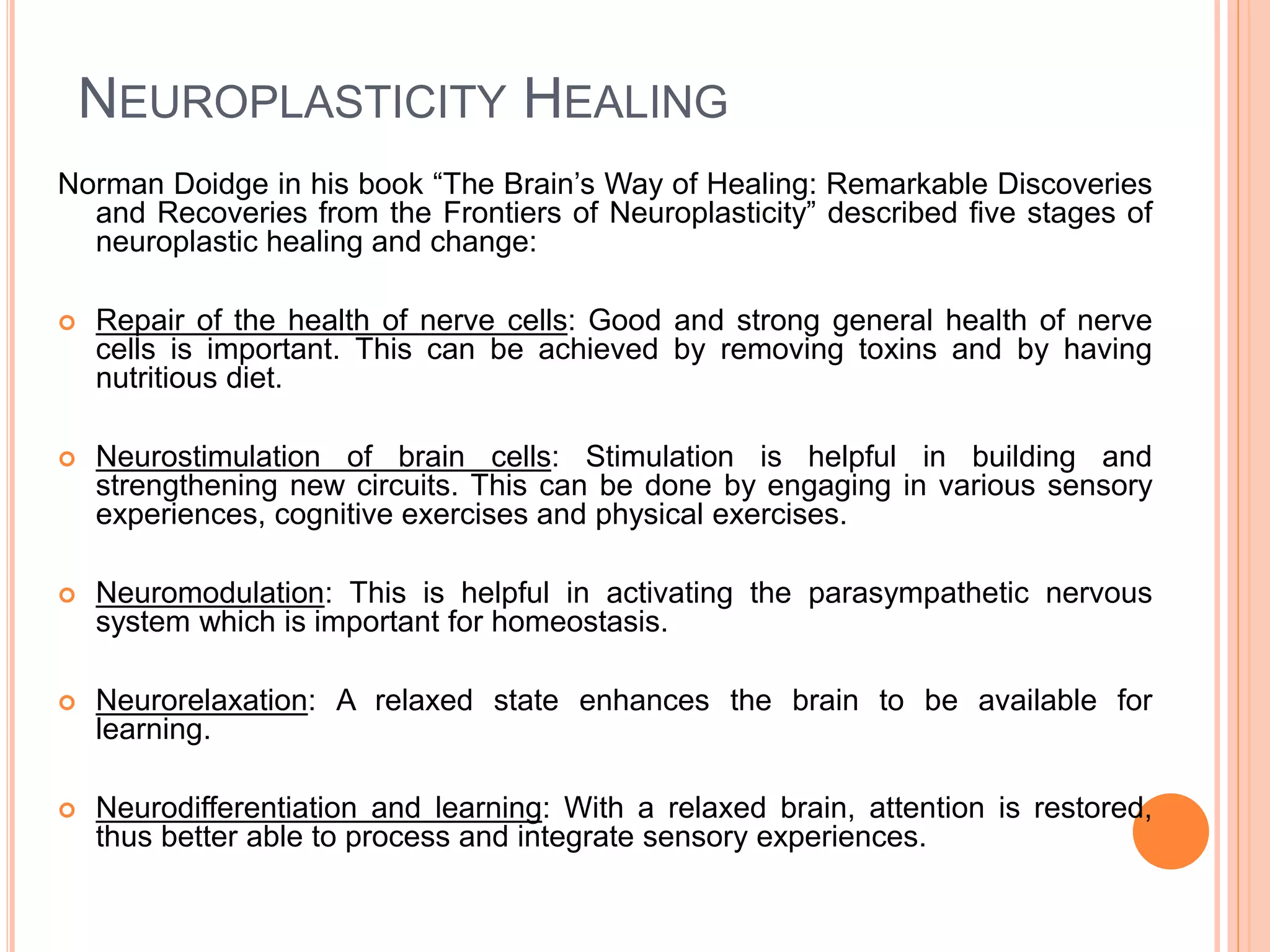 Neuroplasticity | PPTX