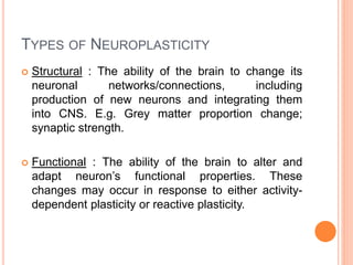 Neuroplasticity | PPT