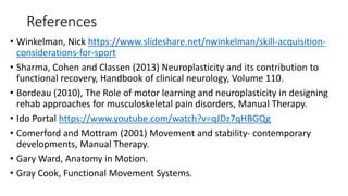 Neuroplasticity rehab df | PPT