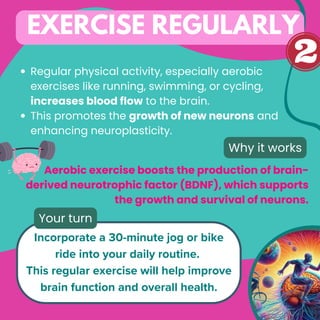 Muscle up your brain: 10 Proven Strategies to Boost Neuroplasticity! | PDF