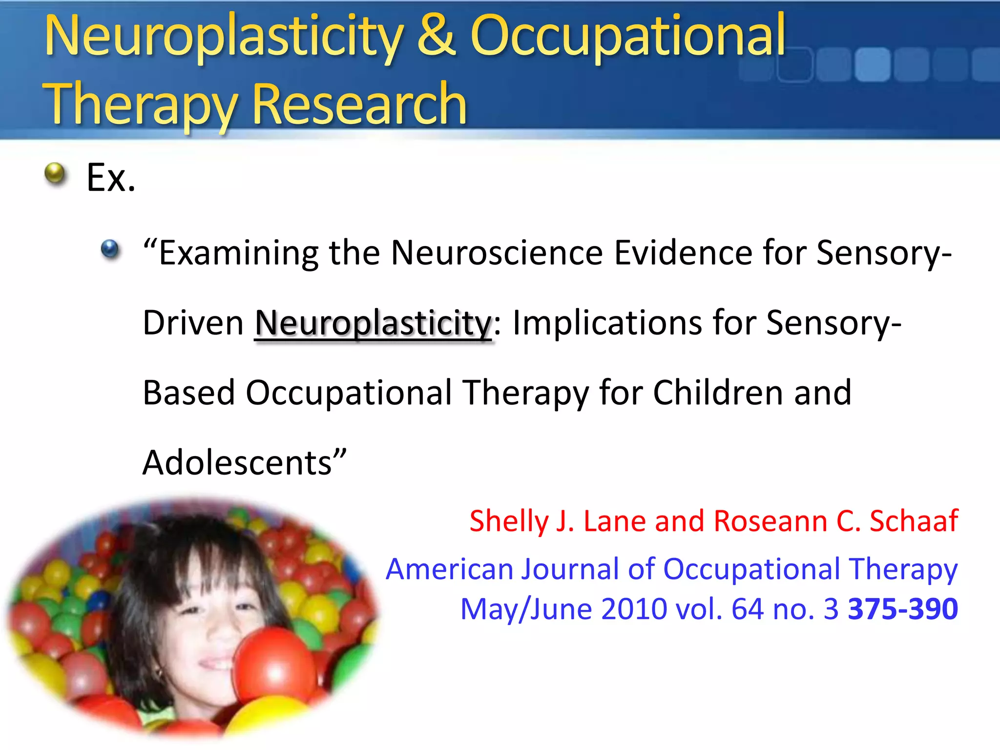 Introduction to Neuroplasticity & its application in neuro rehabilitation | PPTX