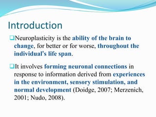 Neuroplasticity | PPTX
