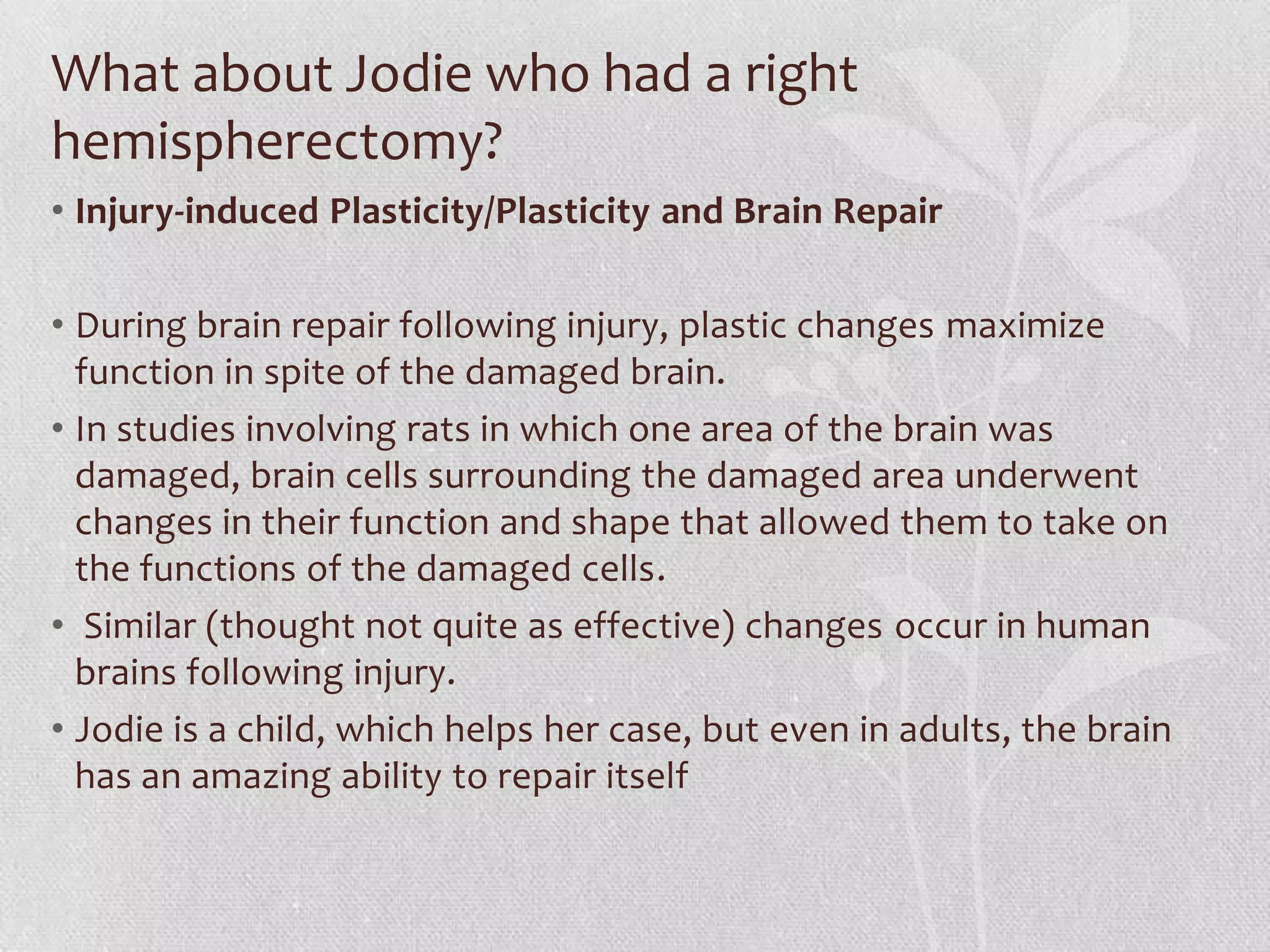 Neuroplasticity Psychology IB | PPTX