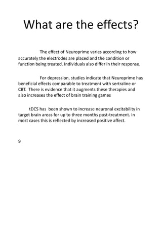 Neuroprime clinicians | PPTX