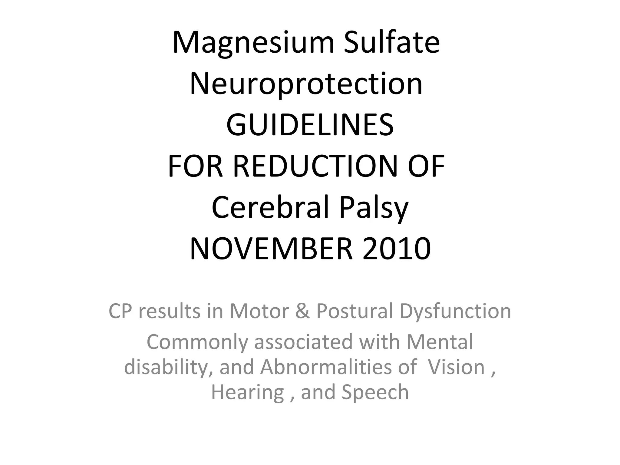 Neuroprotection | PPT