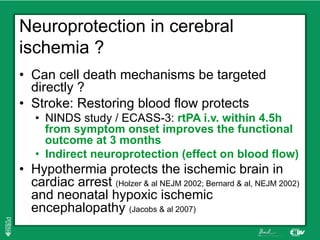 Neuroprotection in neurology | PDF