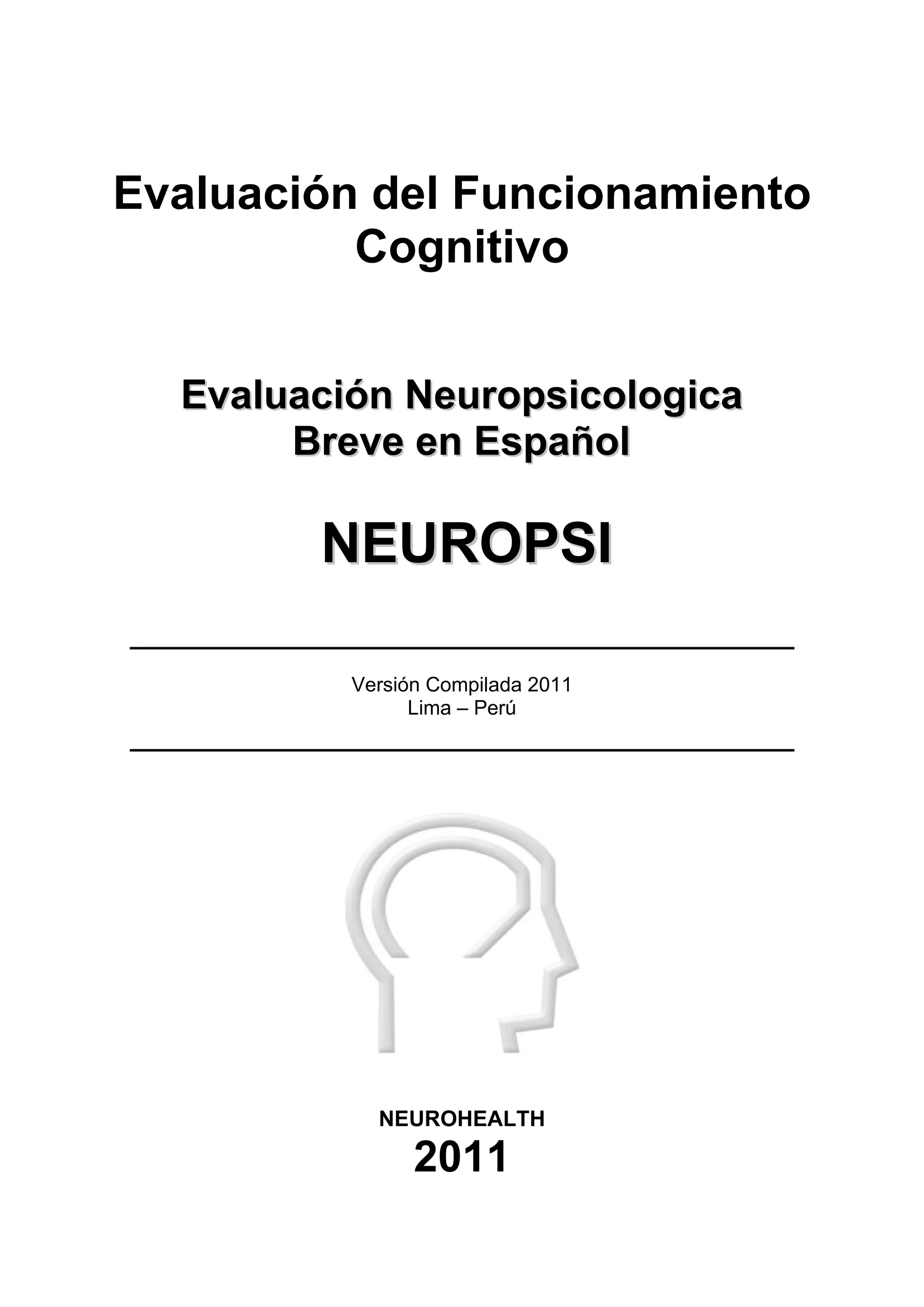 Neuropsi | PDF