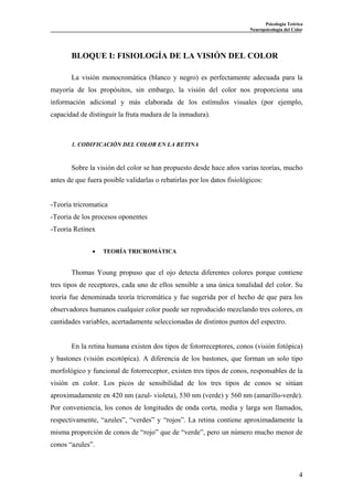 Neuropsicología del color | PDF