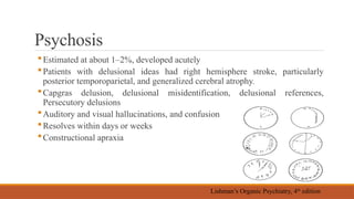 Neuropsychiatric Aspects of Cerebrovascular Disorders | PPT