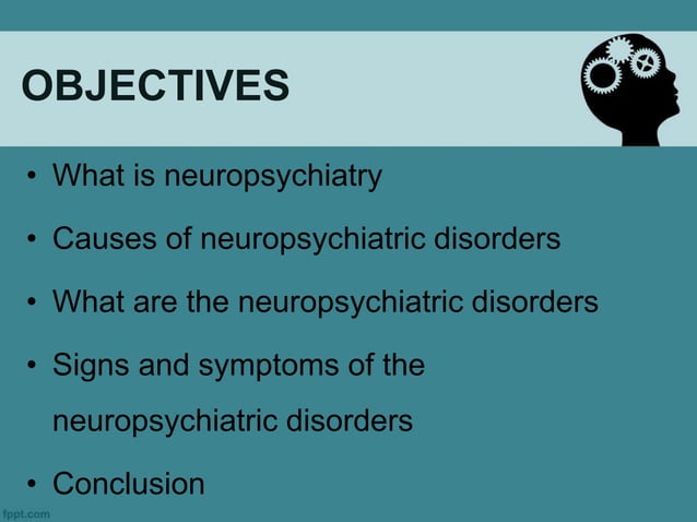NEUROPSYCHIATRIC DISORDERS BY VELVEENA M | PPTX | Brain and Nervous ...