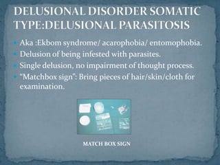 Neuropsychiatric manifestaions of cutaneous disorders | PPTX