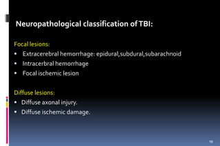 Neuropsychiatric manifestations of head injury | PPTX