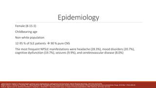 Neuropsychiatric Systemic Lupus Erythematosus | PPTX