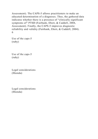 Neuropsychological assessmentKevin Atkinson, Bella Baron, Shon.docx