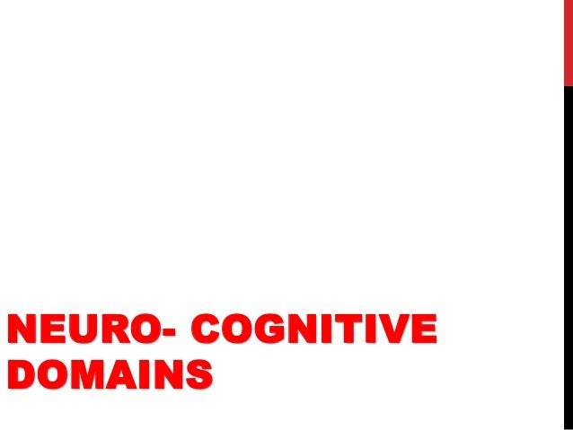 Neuropsychological testing of cognitive domains | PPT