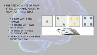NEUROPSYCHOLOGICAL TESTS PART- 1 | PPT