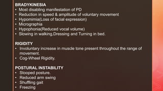 Neuropsychiatric Aspects of Parkinson's Disease | PPTX