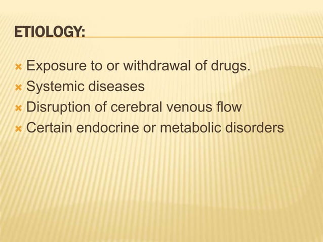 Neuroradiology of idopathic Intracranial Hypertension | PPTX