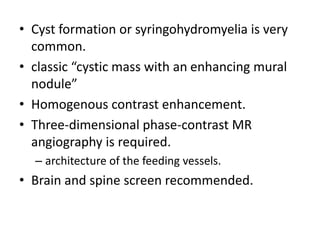 Neuroradiology primary spinal cord tumours | PPTX
