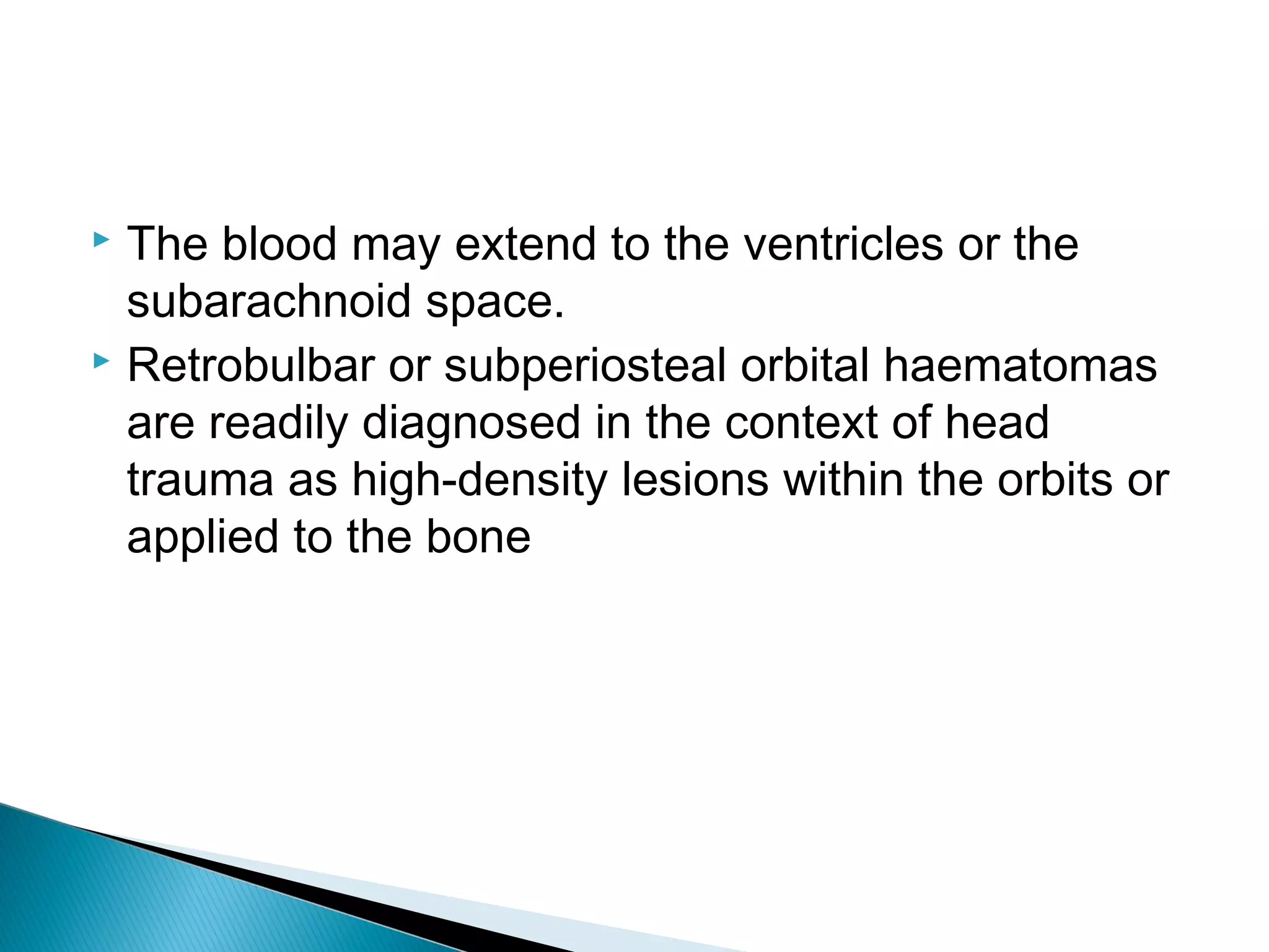 Neuroradiology head trauma | PPT