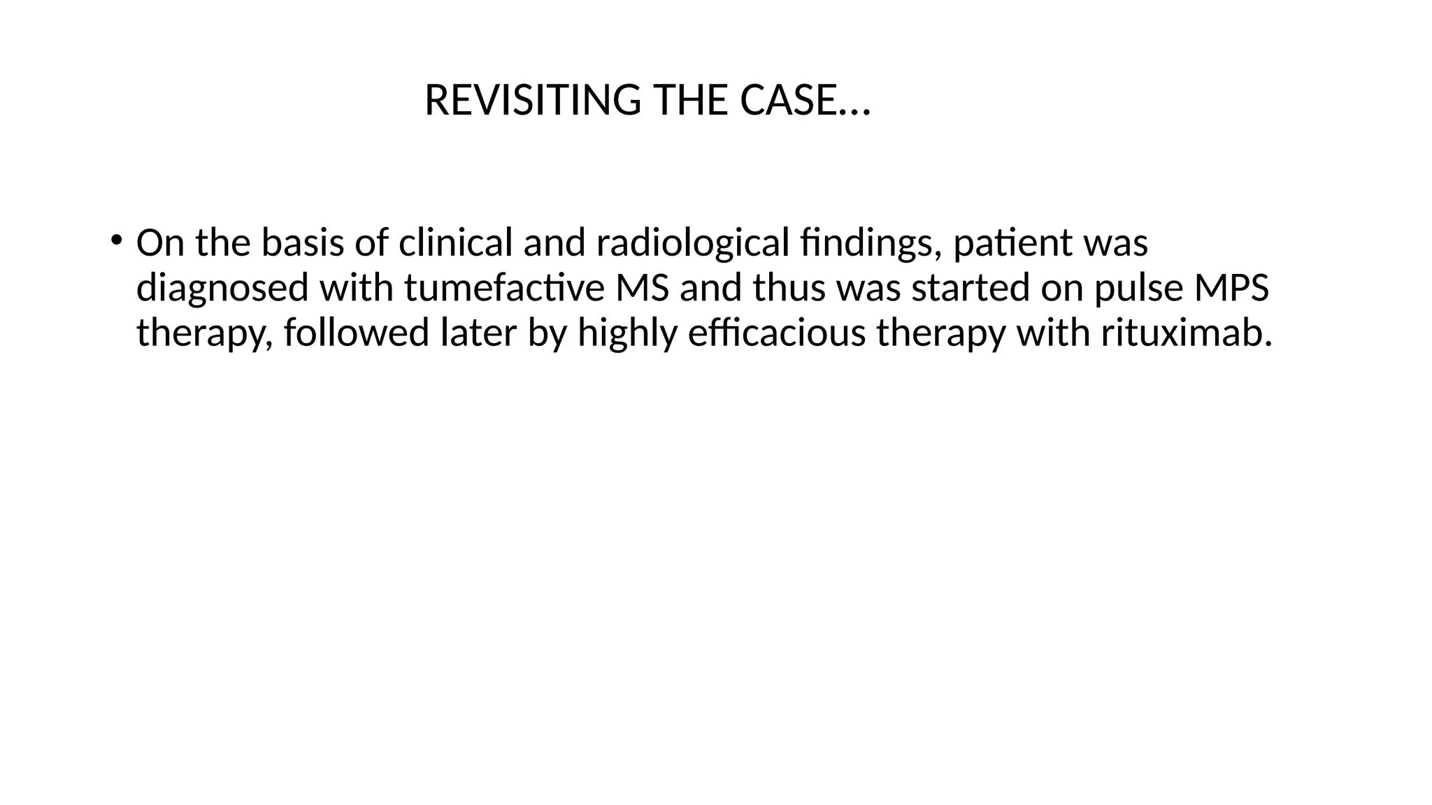 NEURORADIOLOGY tumefactive demyelination.pptx