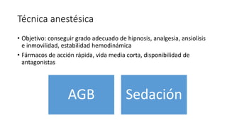 Anestesia en neurorradiología intervencionista | PPTX