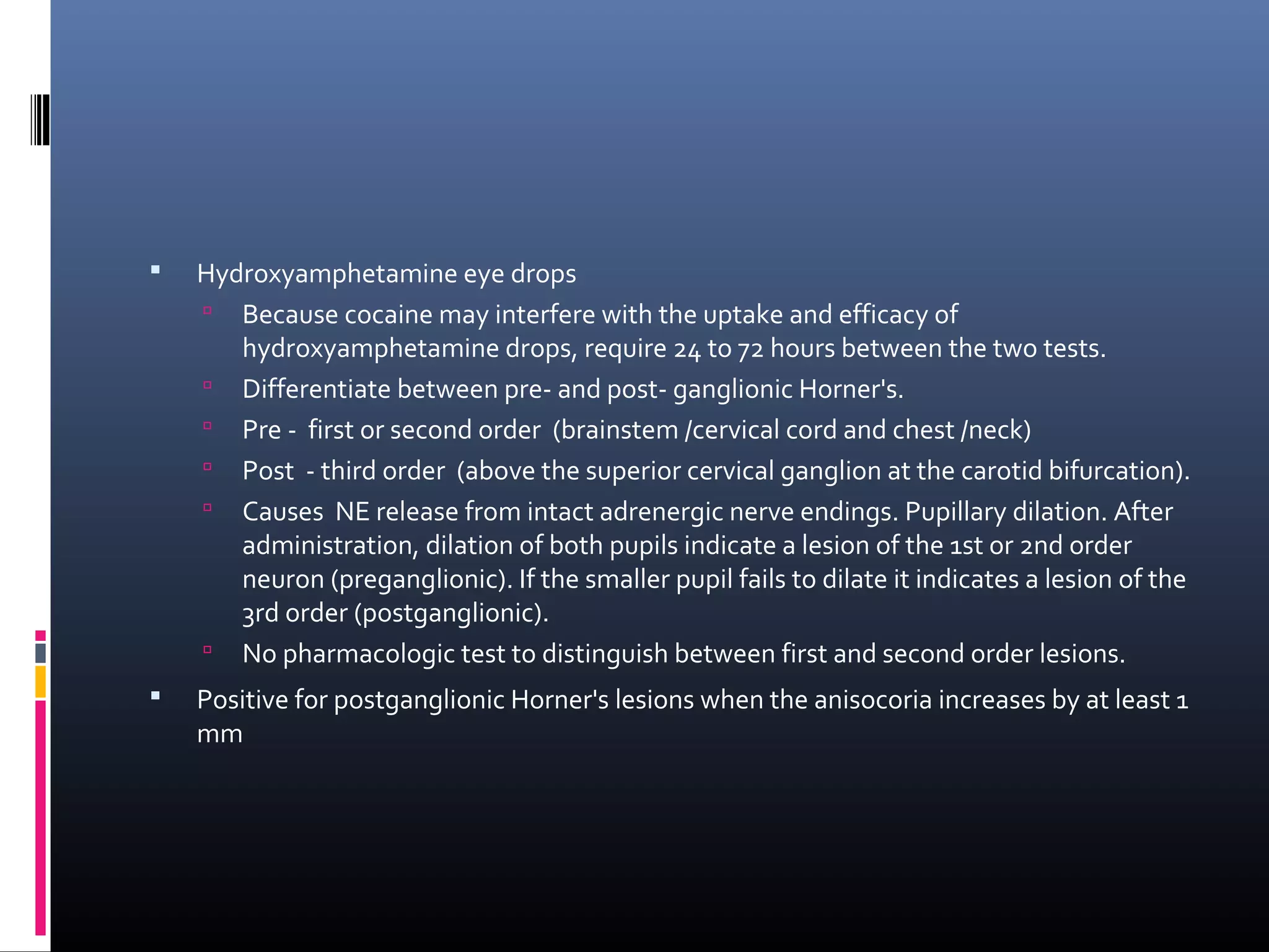 Horner's Syndrome | PPT