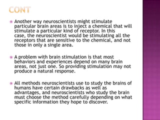 Neuroscience Methods | PPTX
