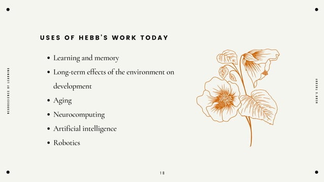 Neuroscience of Learning: Hebb's Theory | PDF