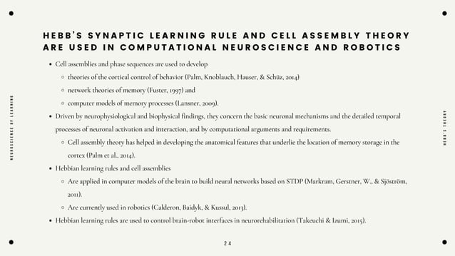 Neuroscience of Learning: Hebb's Theory | PDF