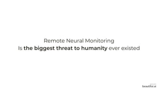 Neurosecurity - from terror to sustainable future | PPT