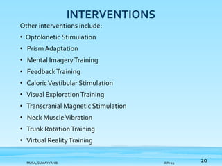 Post stroke hemispatial neglect syndrome | PPTX