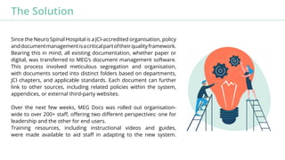 How Neuro Spinal Hospital used MEG to Streamline and Automate Document ...