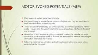 Neuro spinal monitoring | PPT
