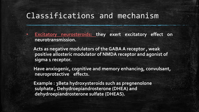 Neurosteroids and neuropeptides | PPTX