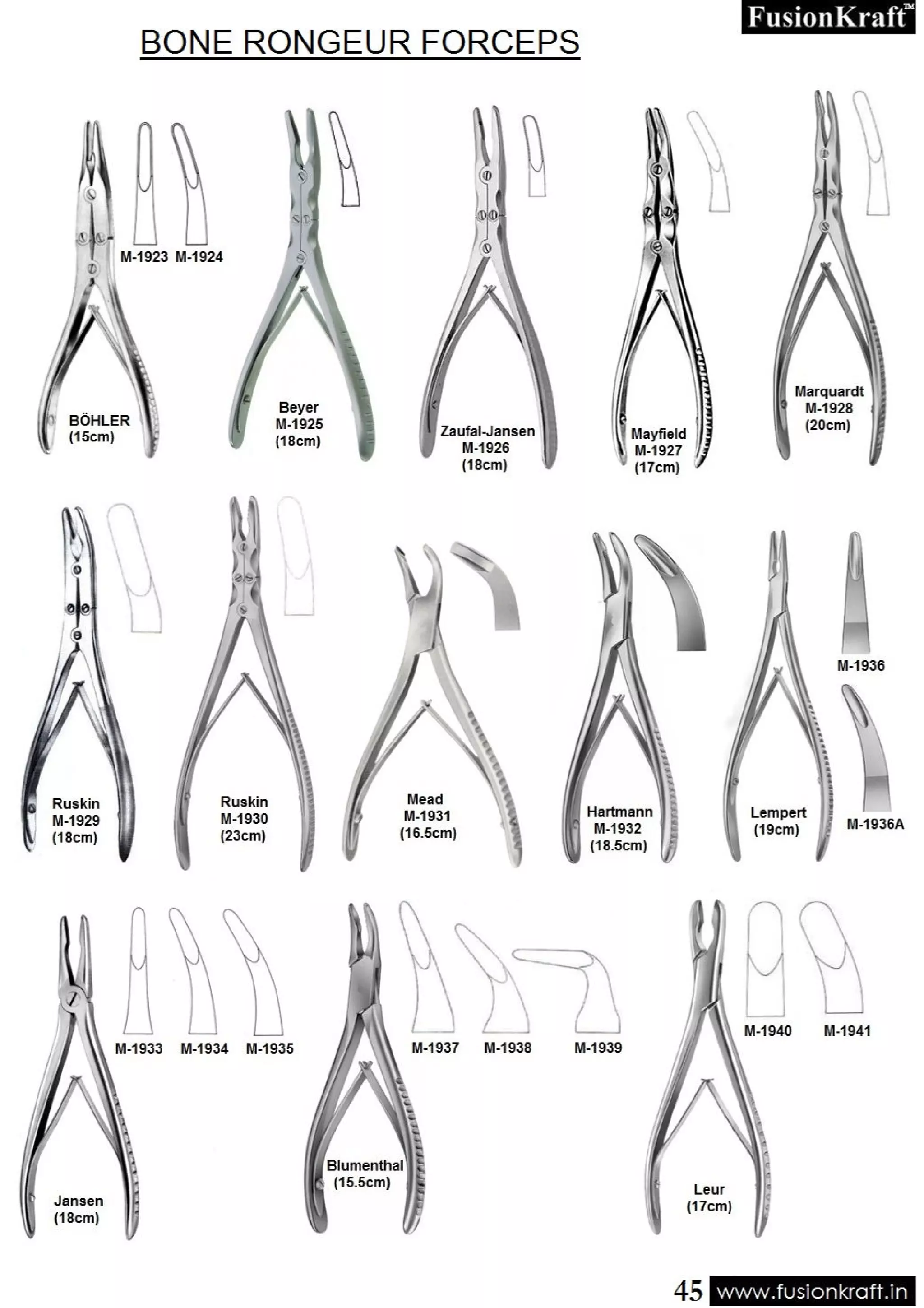 Neurosurgery Equipments List | PDF