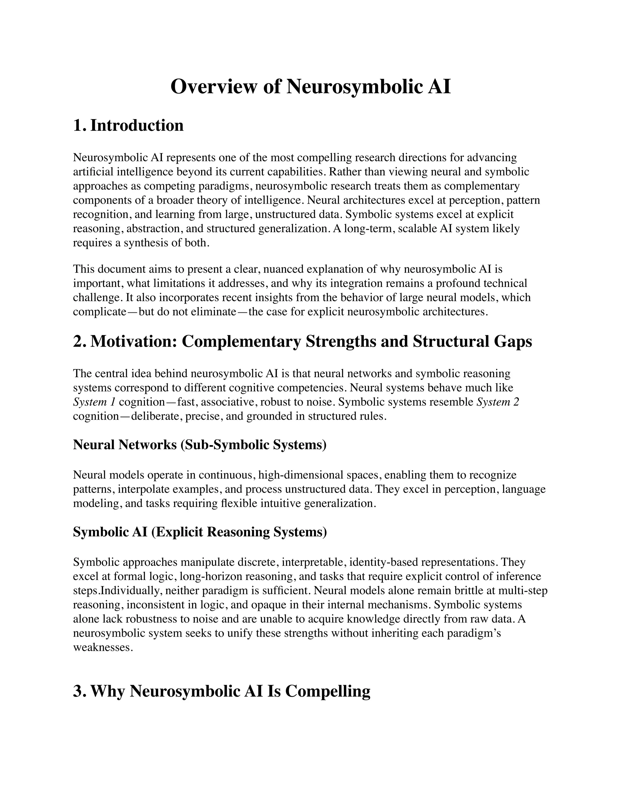 An Overview of Neurosymbolic Artificial Intelligence | PDF